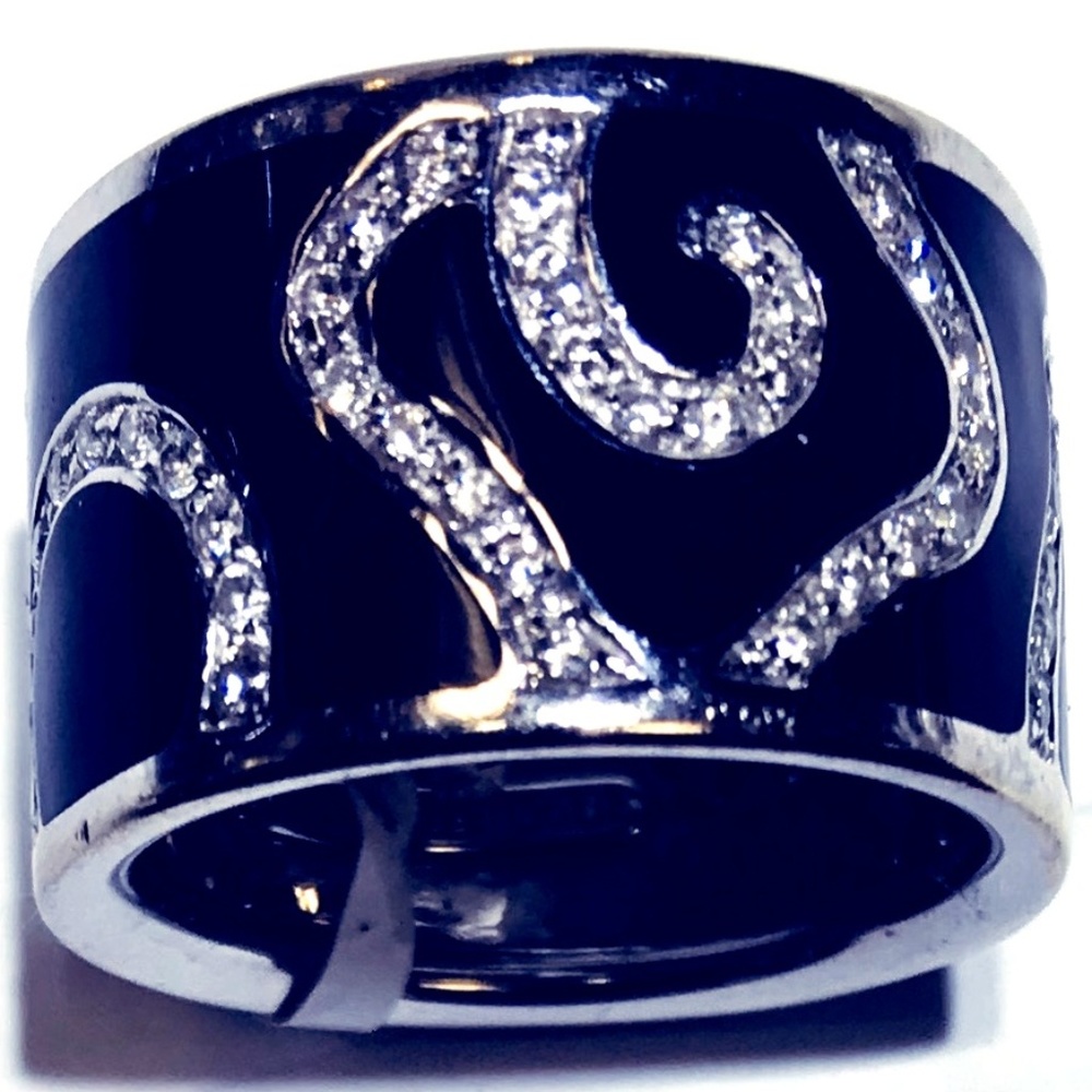 18kk Nouvelle Bague Designer Ring - Gem